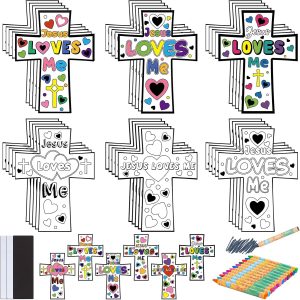 30 Sets Christian Crafts for Kids Religious Sunday School Craft Jesus ...