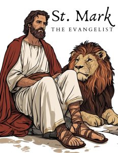 St. Mark the Evangelist: Color-and-read-along the Inspiring Story of St ...