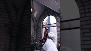 Dove ☦️ sits on Holy Icon of Christ’s Baptism during Theophania ...